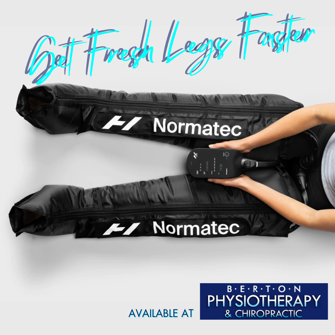 Normatec 3 Air Compression Massage for Leg Pain & Hip Pain - Berton Physiotherapy & Chiropractic